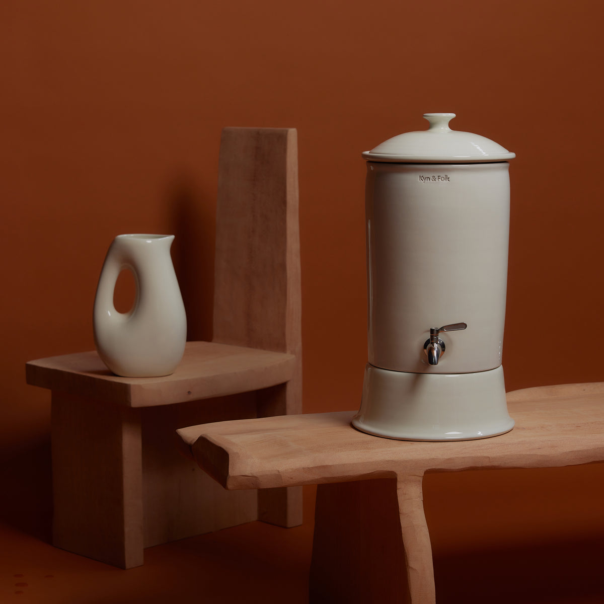 Benchtop Ceramic Water Filter - Dove– Kyn & Folk